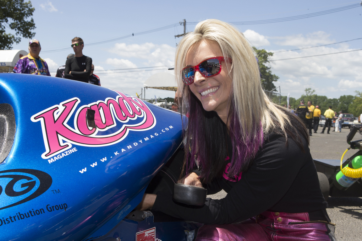 4th Woman In NHRA History to Win Pro Stock Motorcycle Event