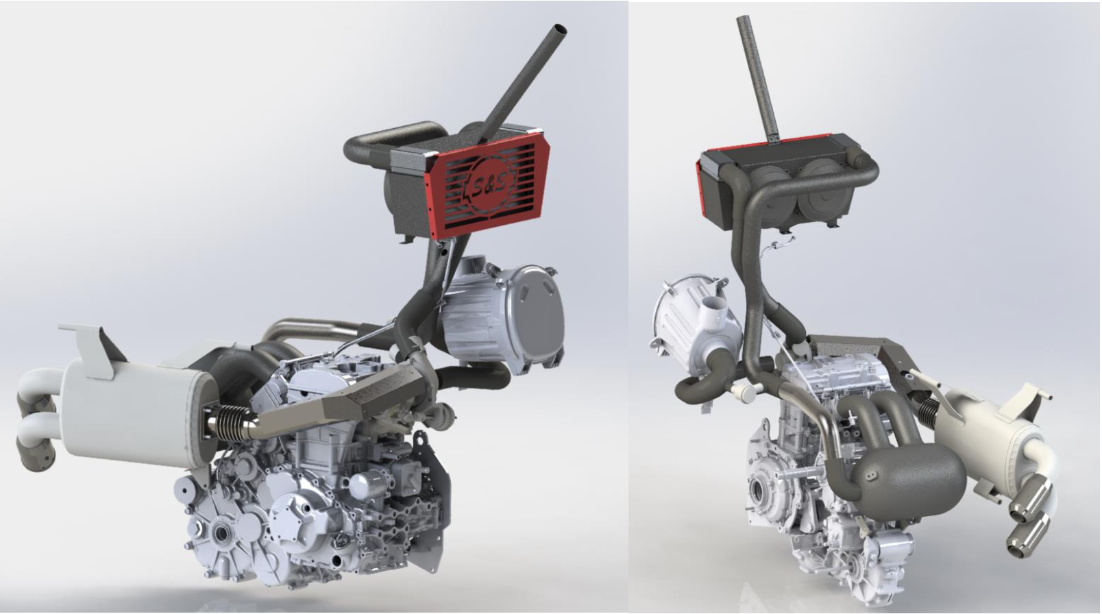 S&S Off-Road Division Kawasaki KRX Turbo Kit