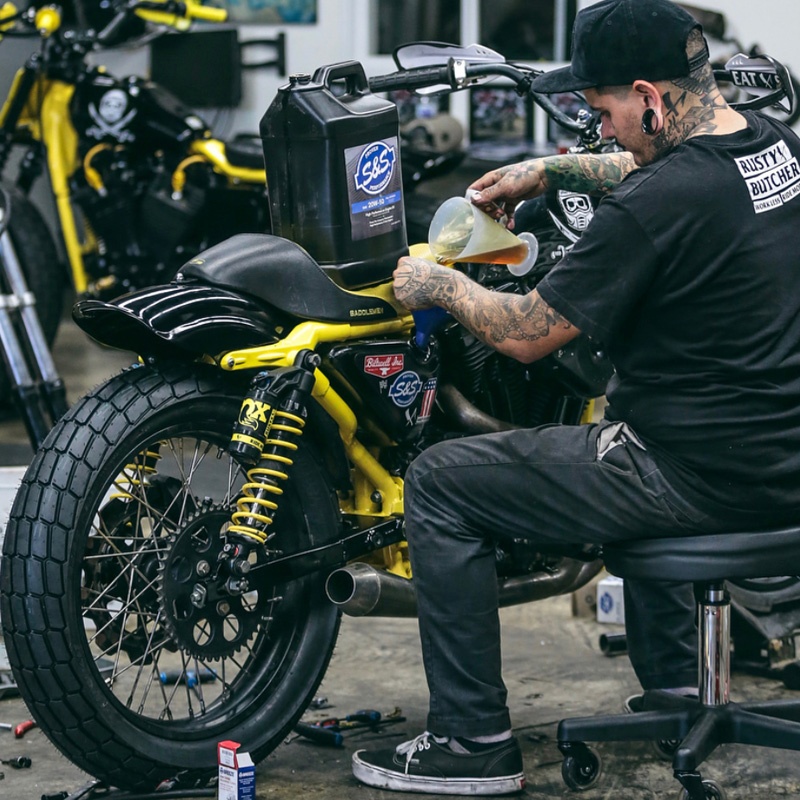 Spotlight Build - Rusty Butcher Hooligan Race Bike